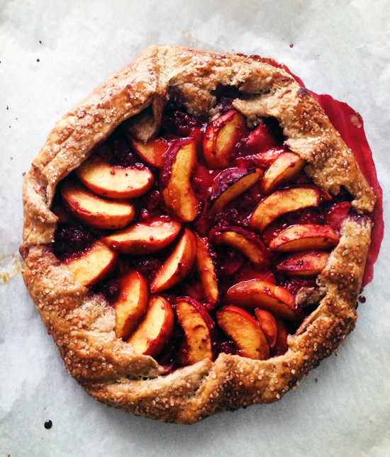 Late summer galette • Cook Til Delicious