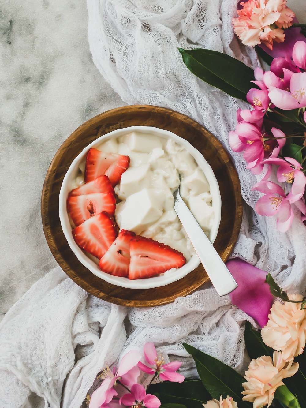 Almond Creme (Almond Jello) • Cook Til Delicious