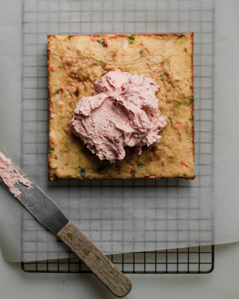 Sourdough Sprinkle Snack Cake • Cook Til Delicious